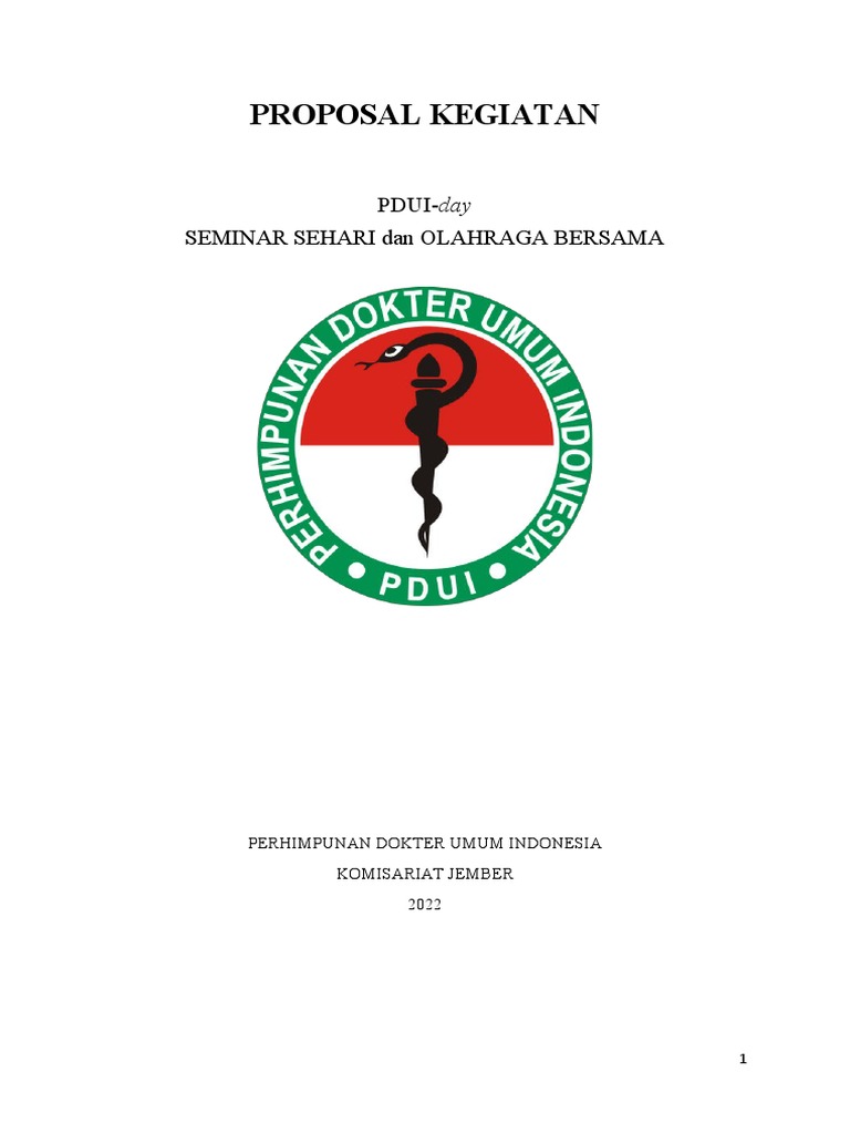 Proposal PDUI-day 2022 | PDF