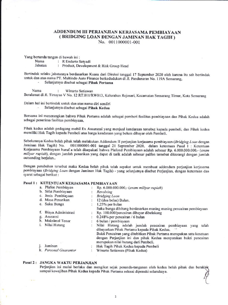 OPTIMASI HAK TAGIH | PDF