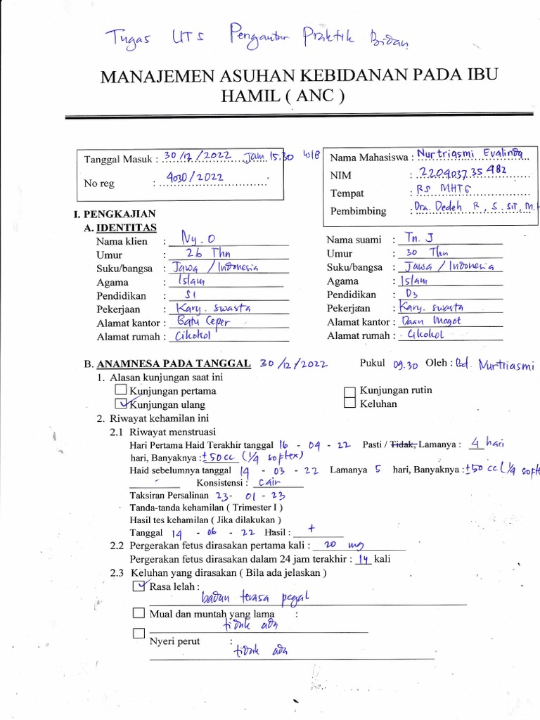 Askeb Kehamilan | PDF