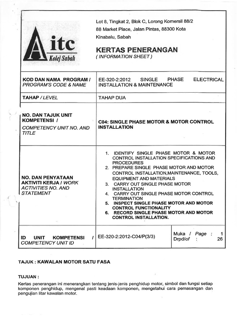 Kertas Penerangan C04 (3,3) | PDF