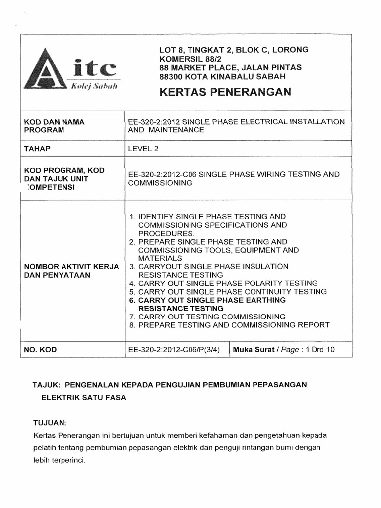 Kertas Penerangan C06 (3,4) | PDF