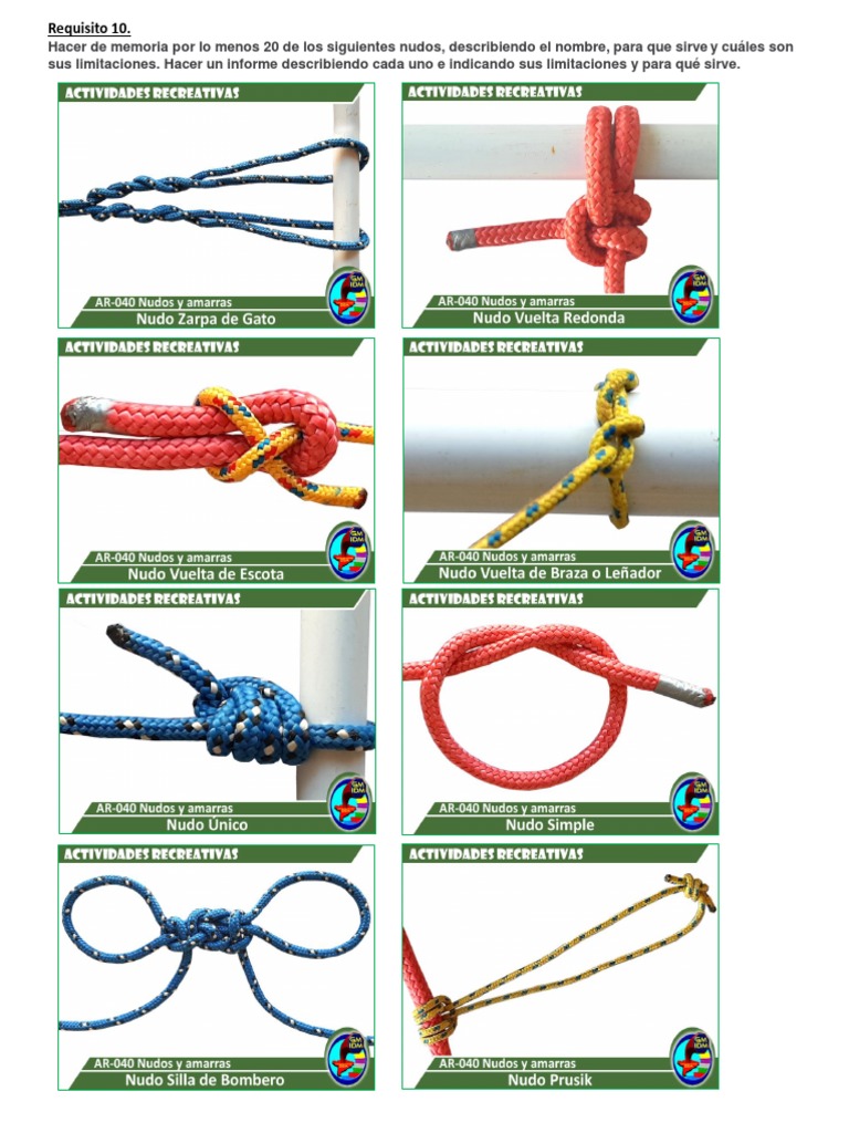 Complemento AR 040 Nudos y Amarras | PDF