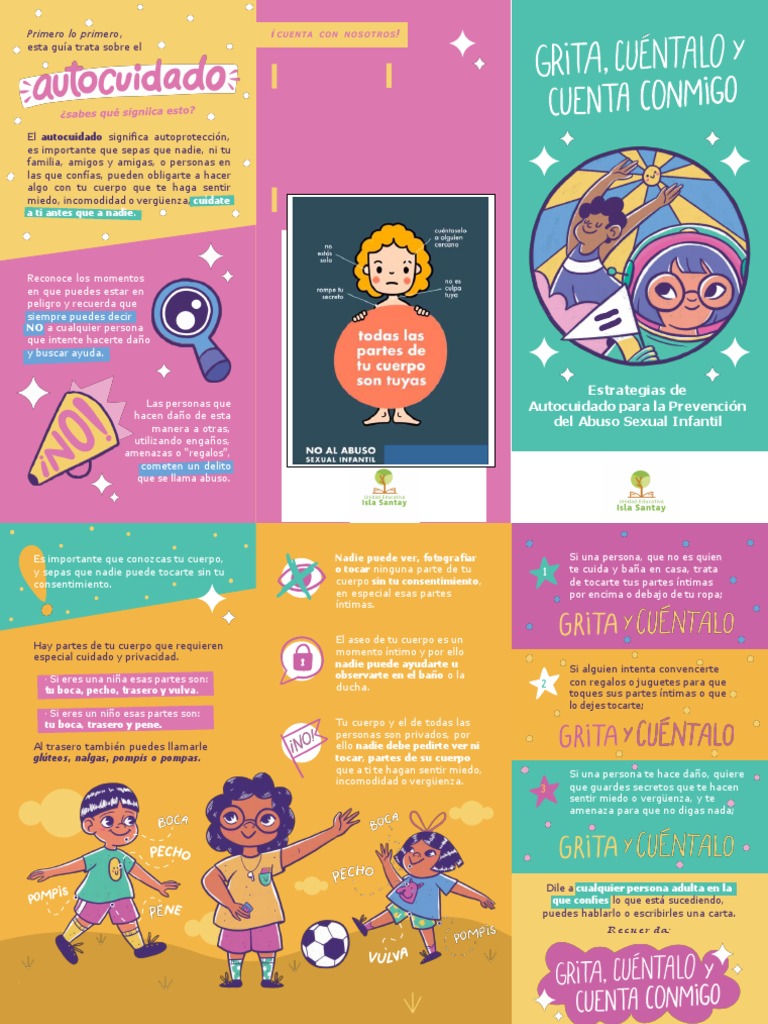 Triptico Gritalo Cuentalo y Cuenta Conmigo | PDF | Nalgas