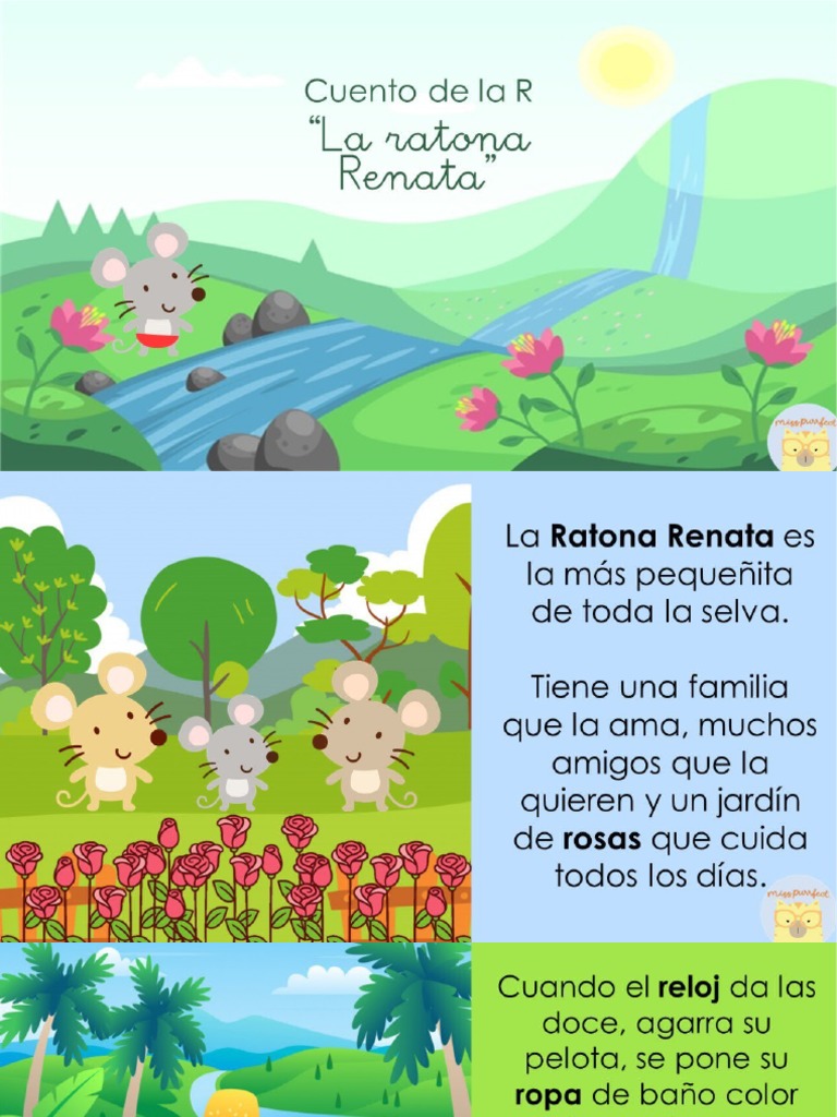 Cuento para Pronunciar La Letra R Recopilado Por Mundo de Rukkia | PDF