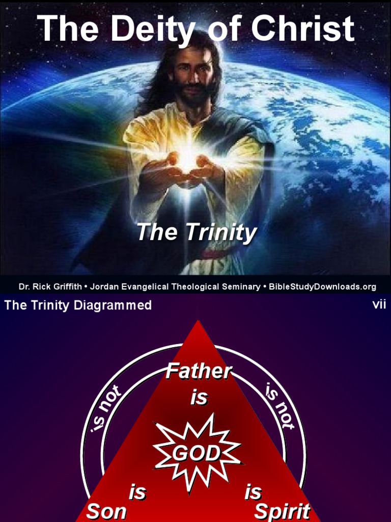 The Deity of Christ | Download Free PDF | Jesus | God The Father