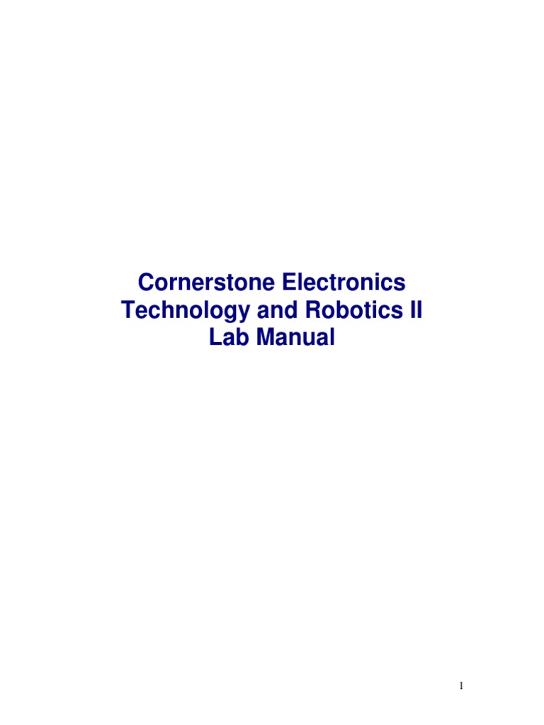Circuit Lab Manual | PDF