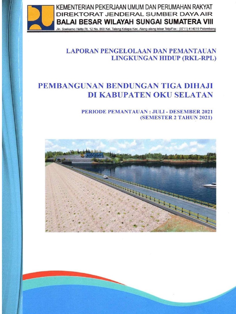 Impementasi RKL-RPL Pembangunan - Bendungan - TigaDihaji - Sem - 2 ...