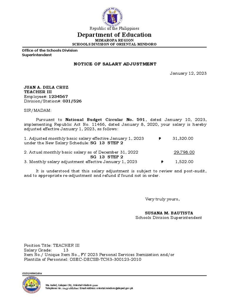 Nosa Template 2023 | PDF