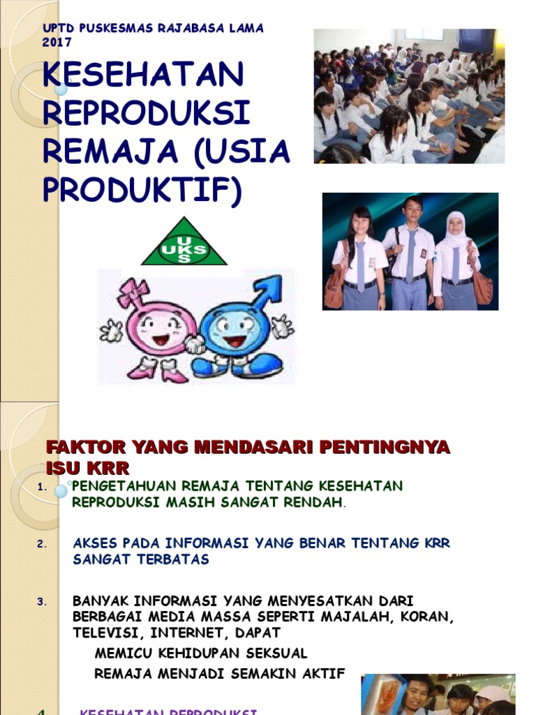 Kes Repro Remaja (USIA PRODUKTIF) | PDF