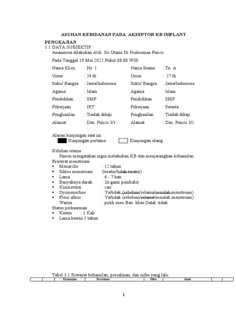 Askeb Kie KB Implant | PDF