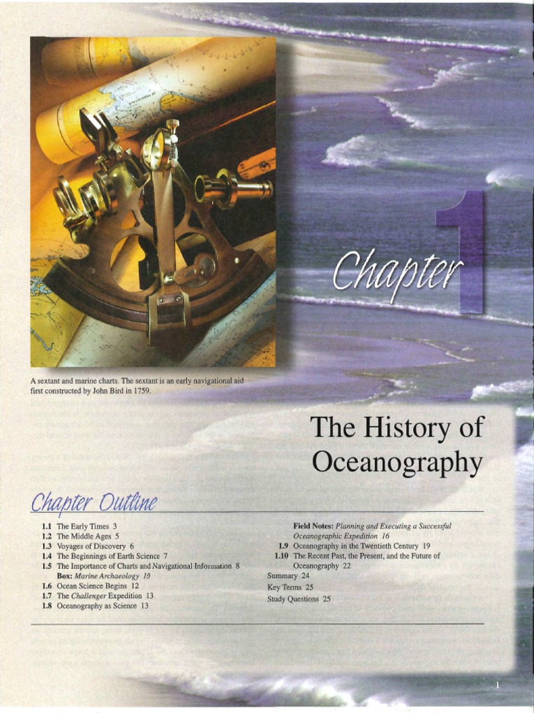 Chapter 1 - The History of Oceanography | PDF