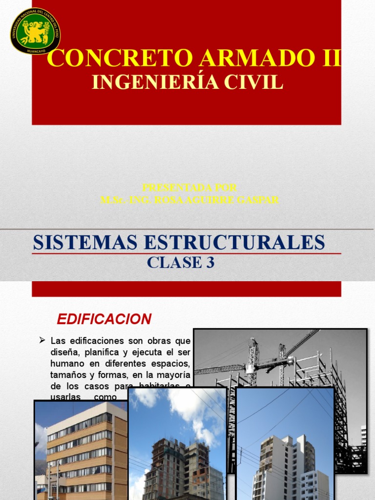 Clase 03 Sistemas Estructurales | PDF