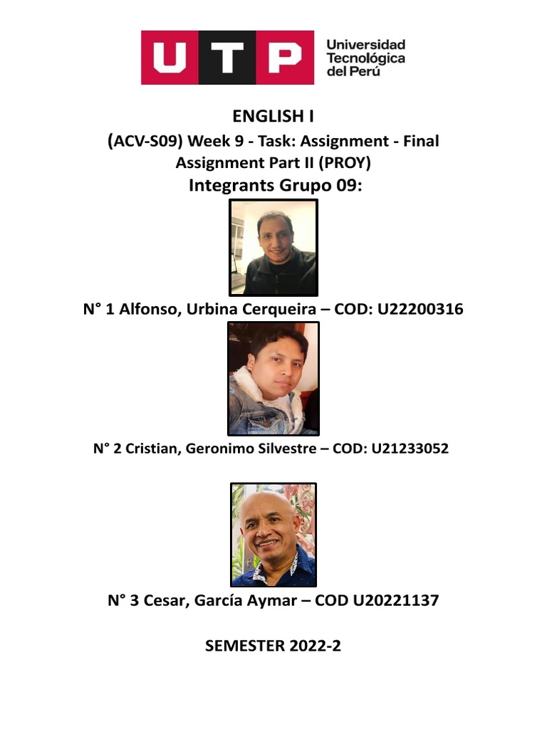 Week 9 Final Project - Part II | PDF