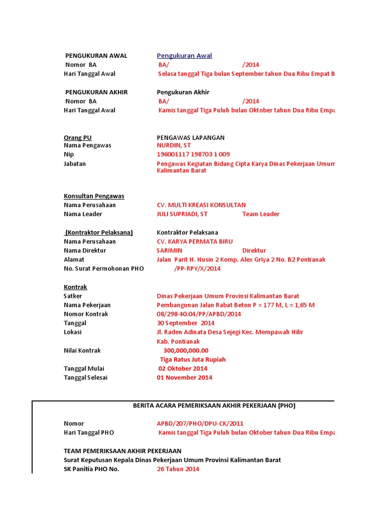 Syarat Permohonan Termin | PDF