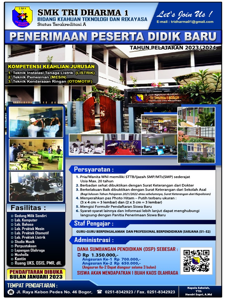 Brosur TD1 2023-2024 | PDF