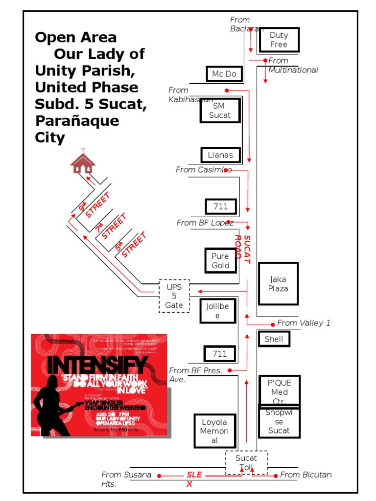 Intensify Location Map | PDF | Travel