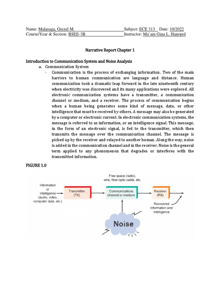 Narrative Report#01 | Download Free PDF | Telecommunications ...