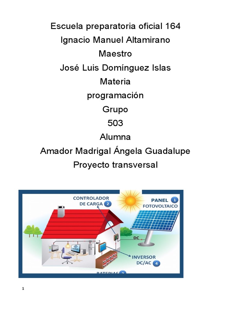 Proyecto Transversal Programación 1 | PDF