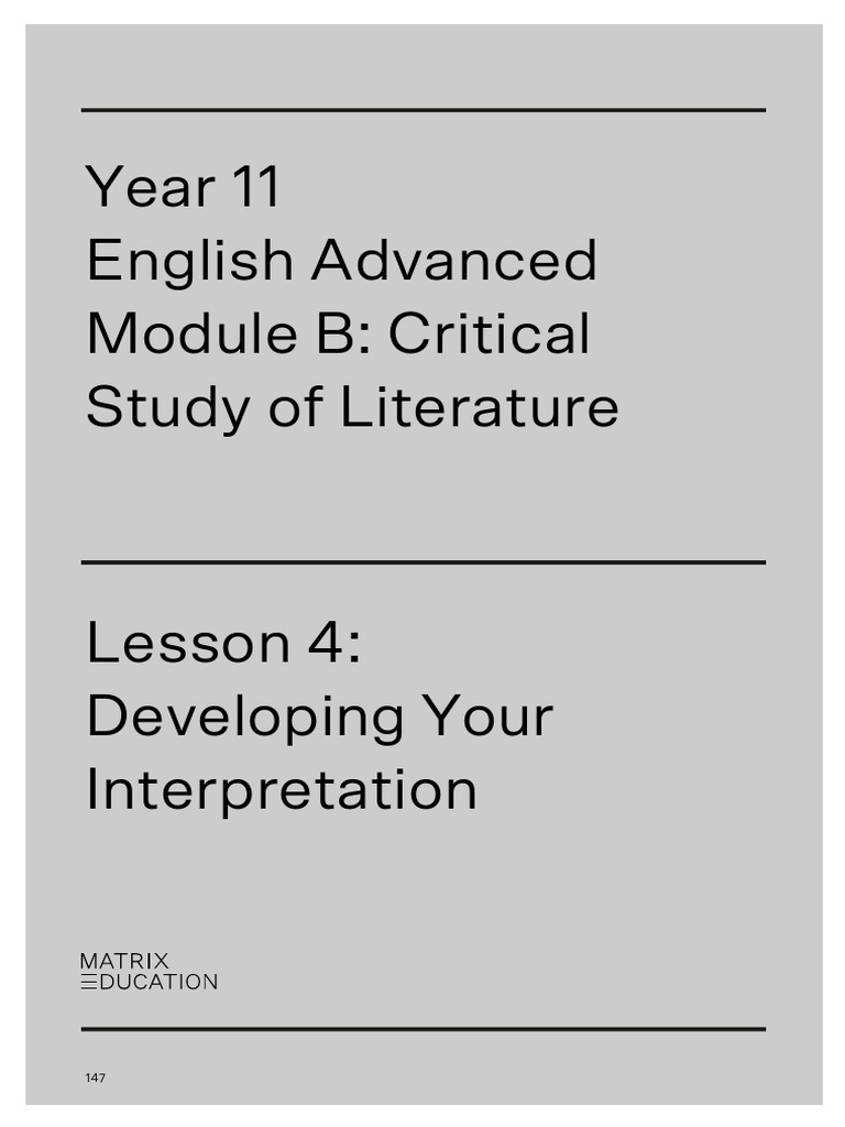 Matrix T4 Y11 English Adv Theorybook Sneakpeek 2020 | PDF | English ...