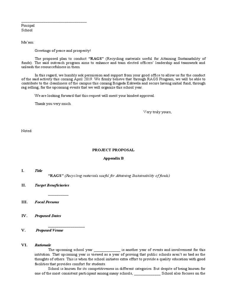 SPG Project Proposal | PDF | Recycling | Economies