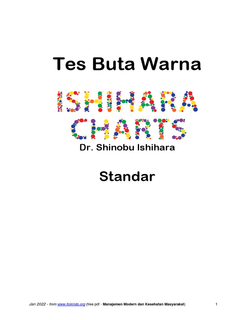 Tes Buta Warna - Standar | PDF