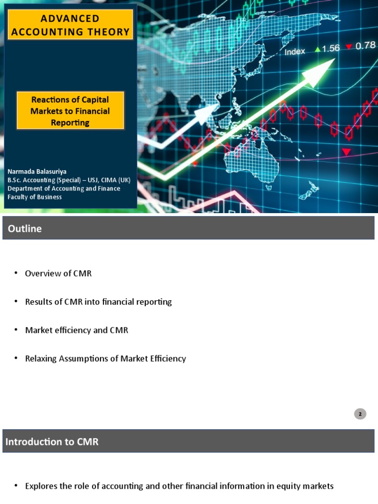 Capital Market Reactions to Financial Reporting | PDF | Efficient Market Hypothesis | Financial ...