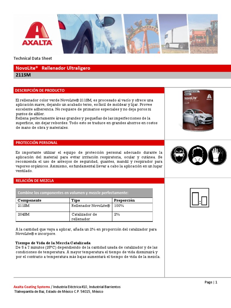 Technical Data Sheet NovoLite 211SM | PDF