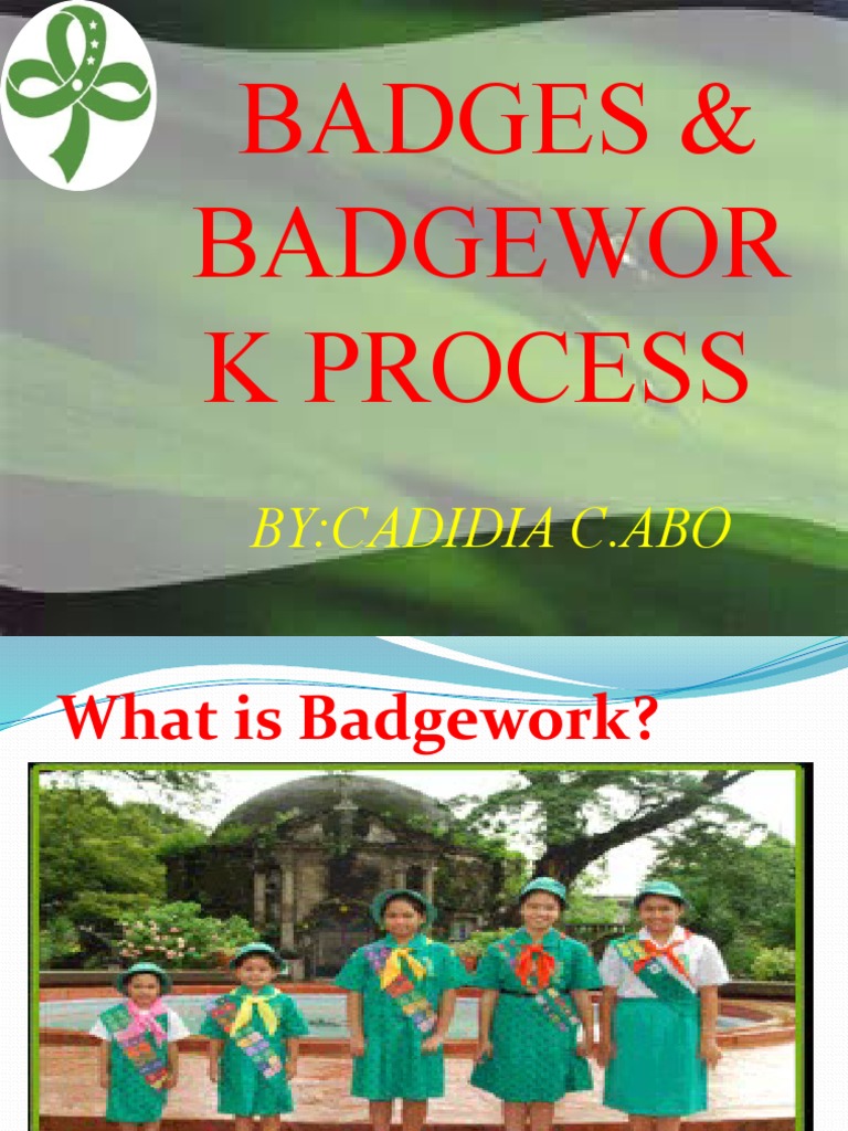 Badges & Badgework Process | PDF