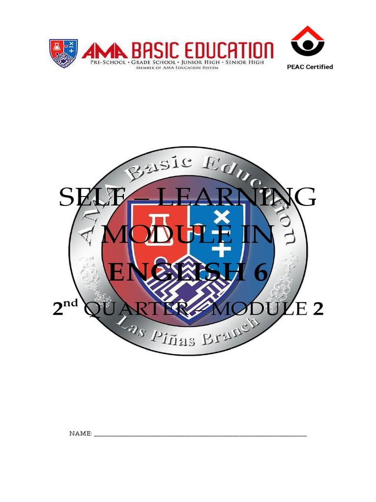 ENGLISH 6 - Q2 Module 2 | PDF | Media (Communication) | Mass Media