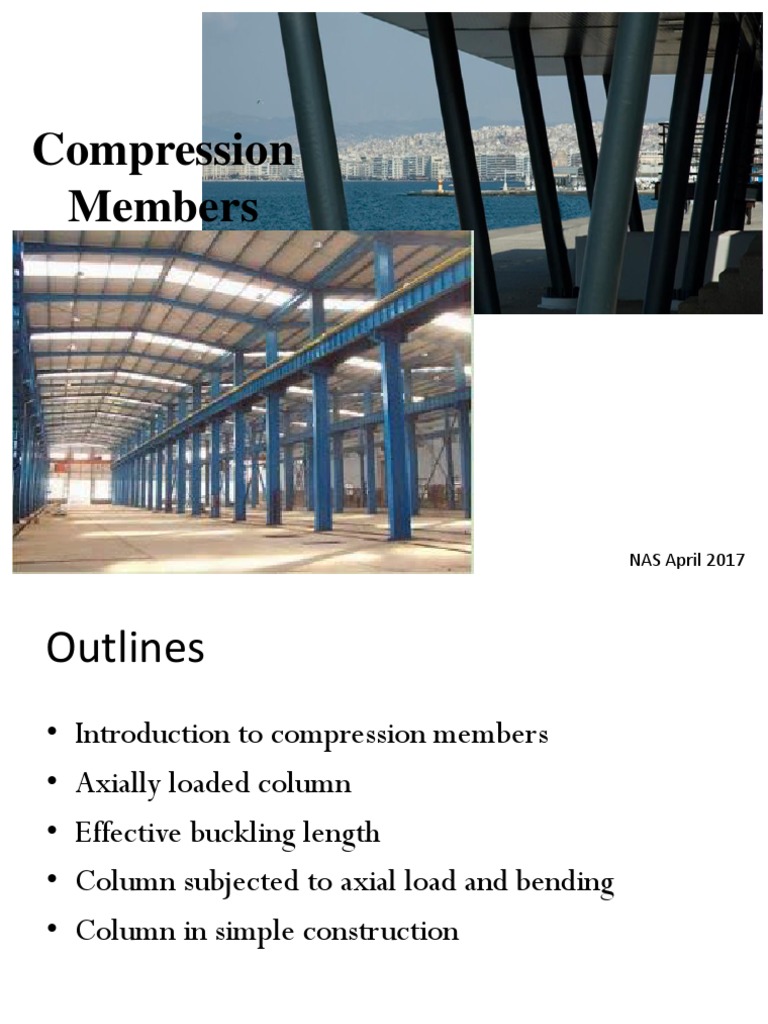 Chapter 7 - Compression Members1 | PDF