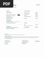 Airbnb Receipt Template Example | PDF