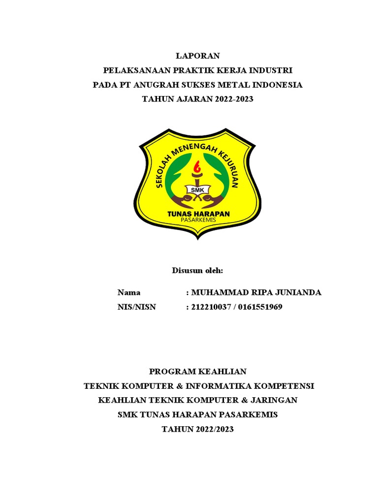 Laporan Ripa Fix | PDF