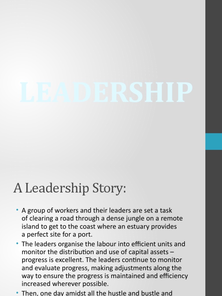 Chap 12 LEADERSHIP | PDF