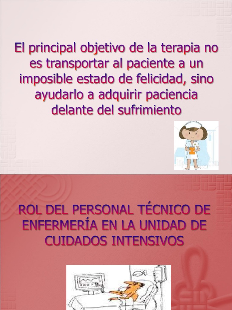 Rol Del Personal Técnico de Enfermería en La Uci | PDF