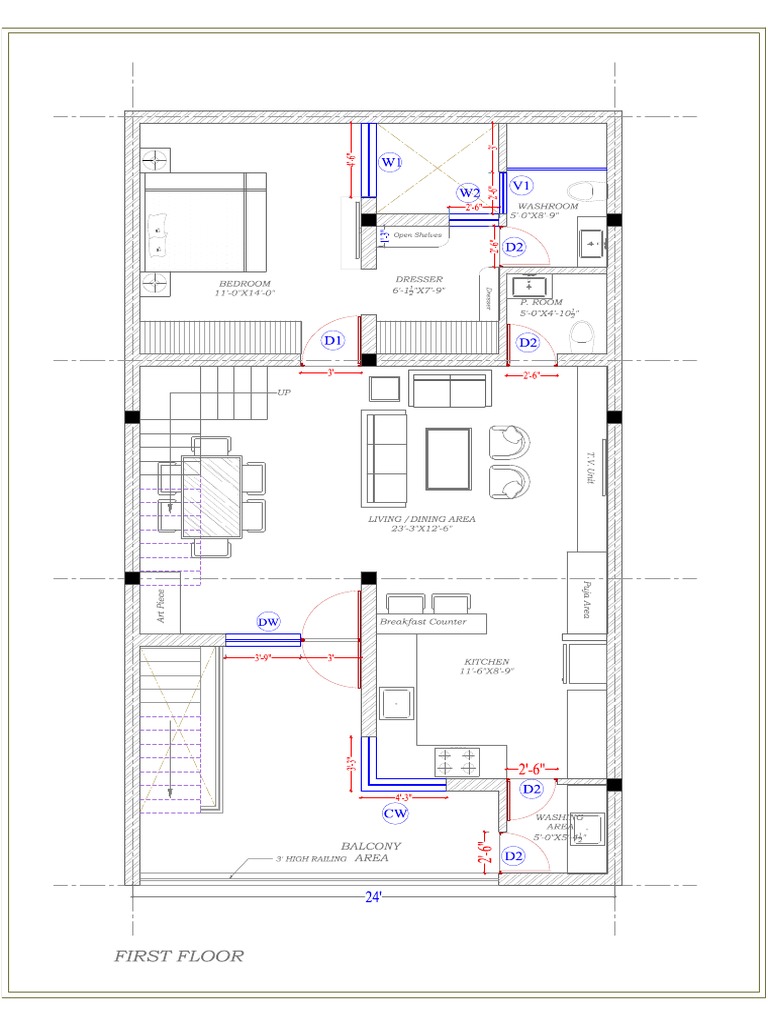 13-5-2022, First Floor Joinery Plan | PDF | Home | Interior Design
