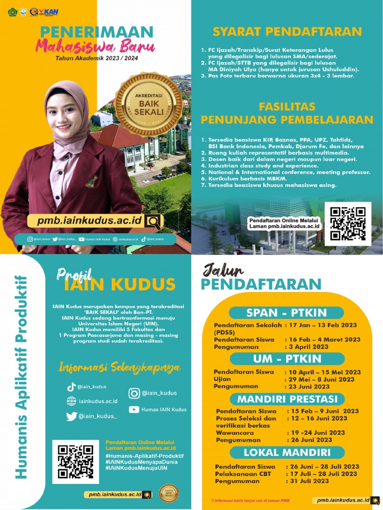 Brosur PMB Ta 2023 - 2024 | PDF