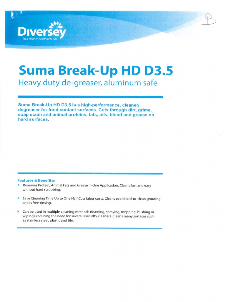 Suma Break-Up HD D3.5 | PDF
