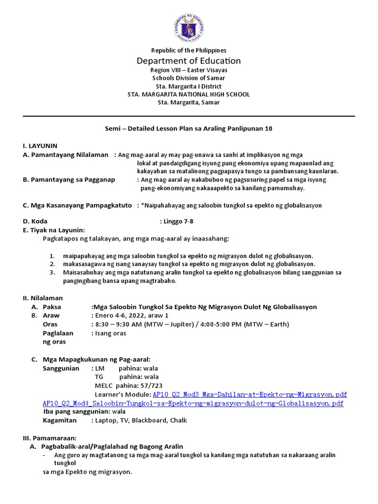 Saloobin 1 | PDF