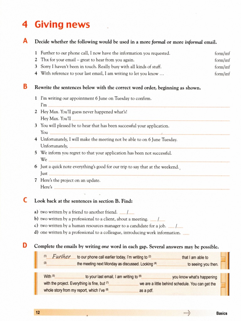 BC - 1-65 - Week 4 - Basic of Business Writing 2 | PDF