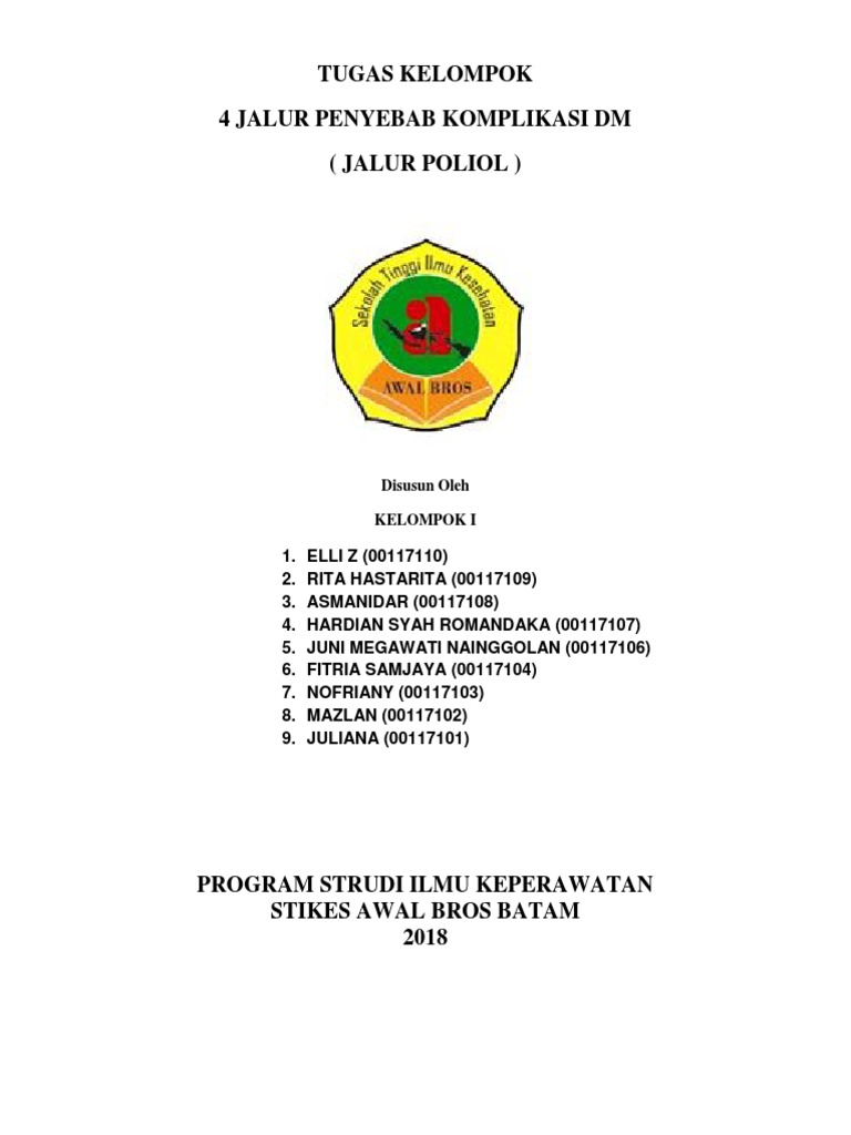 Jalur Poliil dalam Komplikasi DM | PDF