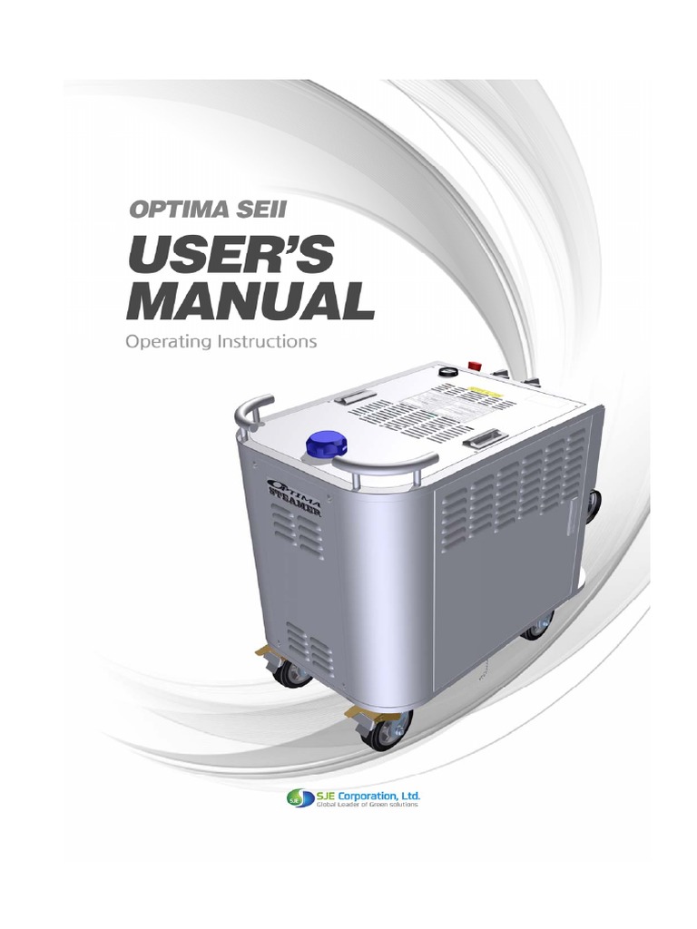 Optima SEII Manual Ver G2.3 English 20170901 | PDF