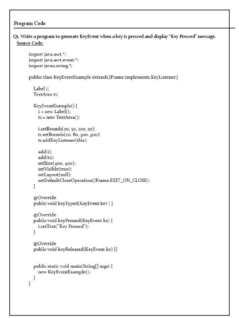 Advanced Java Practical 10 | PDF Advanced Java Practical 10 | PDF