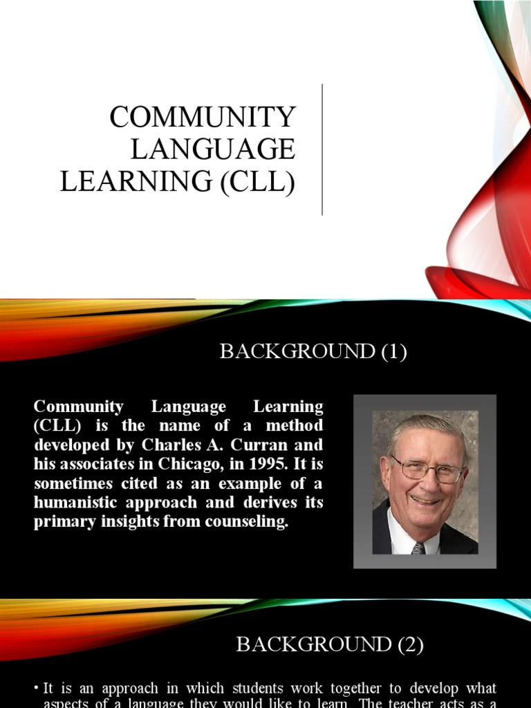 Community Language Learning (CLL) | PDF | Teaching Method | Learning