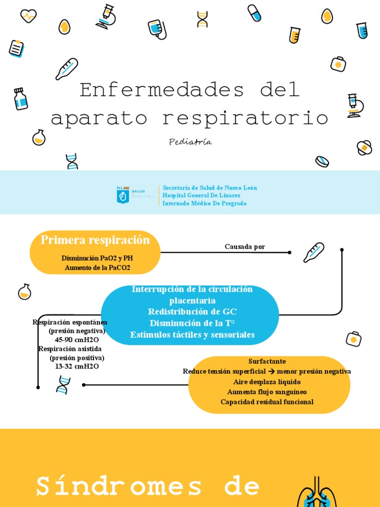 Sindromes de Dificultad Respiratoria | PDF | El embarazo | Neumonía