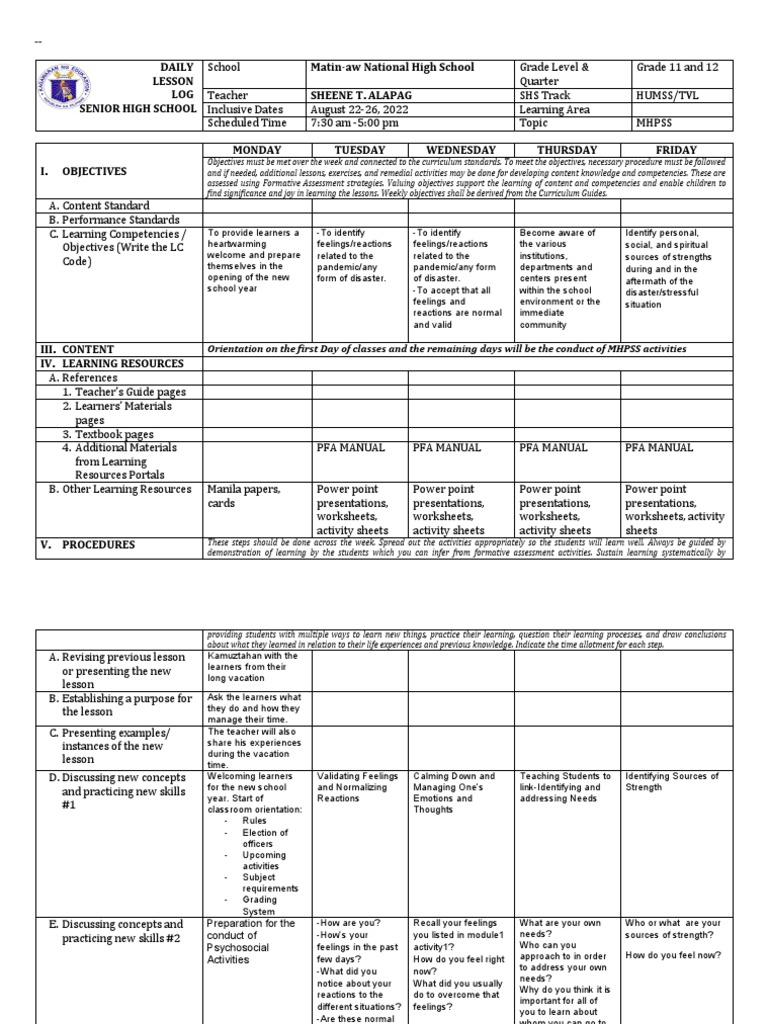 DLL UCSP Week 1 | Download Free PDF | Learning | Teaching Method