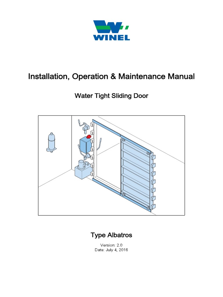 Winel Albatros watertight doors manual | PDF | Valve | Welding