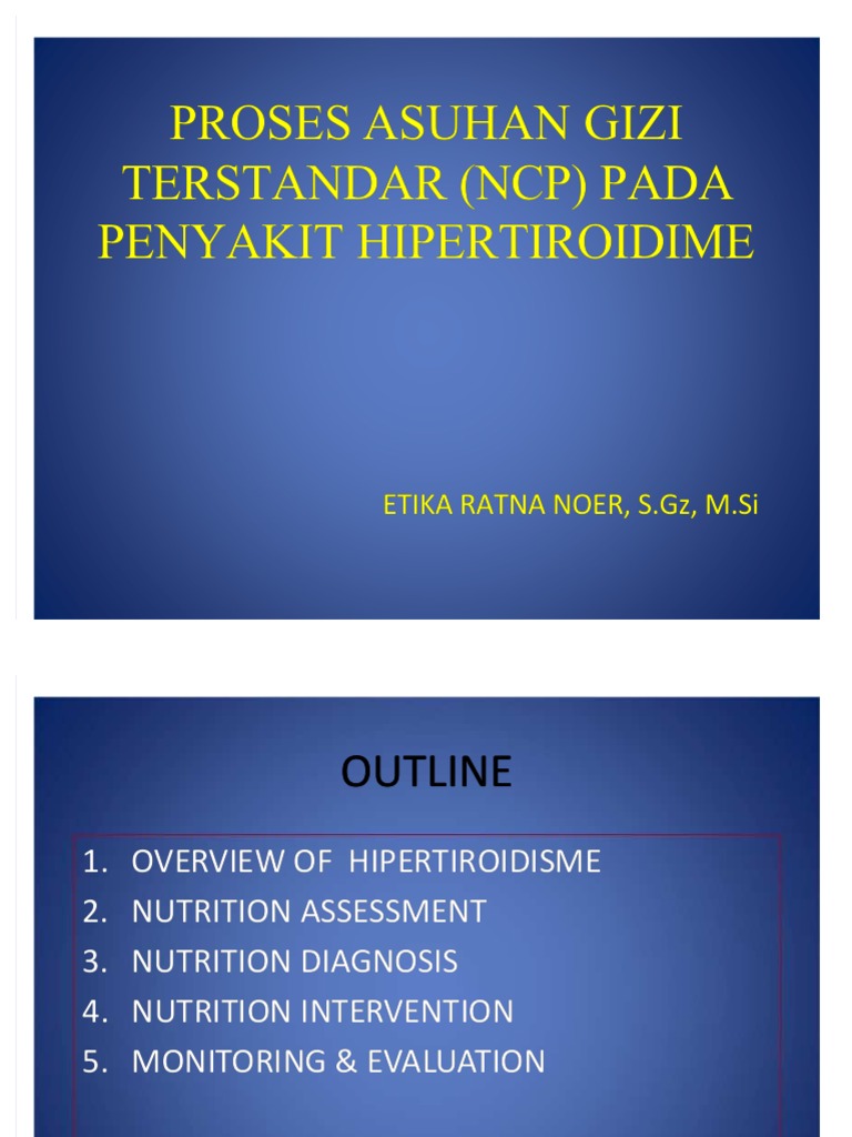 Ncp-Hipertiroid | PDF