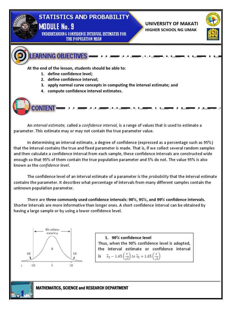 Understanding Confidence Intervals | PDF | Confidence Interval | Statistics