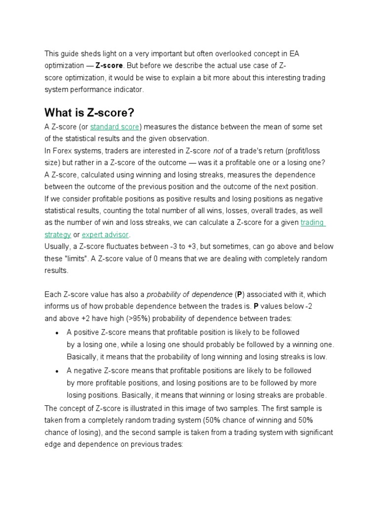 Zscore 4 | PDF | Standard Score | Probability