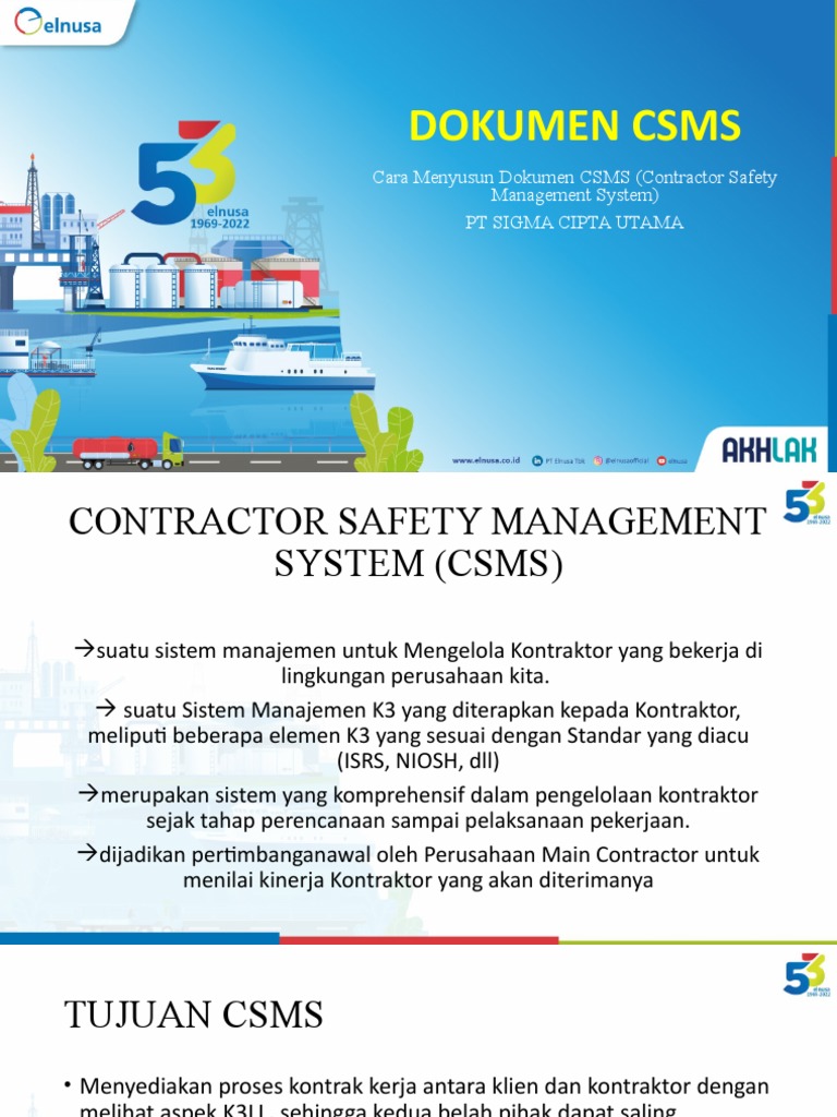 Bagaimana Menyusun CSMS | PDF